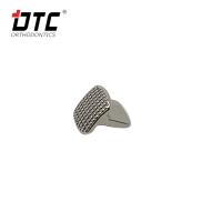 China Orthodontic Dental Teeth Bondable Bite Turbo Mesh Base by DTC Stainless Steel Monoblock for sale