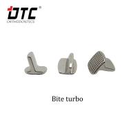 China Orthodontic Dental Teeth Bondable Bite Turbo Mesh Base by DTC Stainless Steel Monoblock for sale