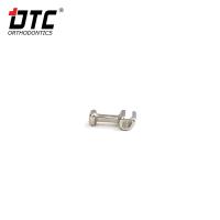 China 0.018'/0.022' DTC Orthodontic Dental Stainless Steel Crimpable Hook Short Long or Spiral Hooks for sale