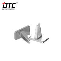 China Improve Patient Comfort with A308-01 DTC Ortho Stainless Steel Mesh Base Tongue Tamer for sale