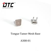 China Improve Patient Comfort with A308-01 DTC Ortho Stainless Steel Mesh Base Tongue Tamer for sale