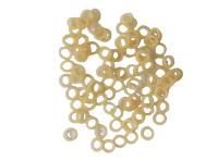 China Machinery-Powered DTC Ortho Dental Elastic Bands Latex Rubber O-Rings for Orthodontic for sale