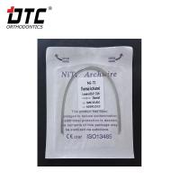 China Orthodontic Correction with DTC Round NiTi Oval Square Arch Wire and CE Certification for sale