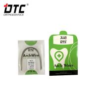 China Orthodontic Correction with DTC Round NiTi Oval Square Arch Wire and CE Certification for sale