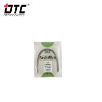 China Orthodontic Correction with DTC Round NiTi Oval Square Arch Wire and CE Certification for sale