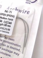China Shelf Life 3 Years Dental Orthodontic Open Coil Springs with 0.010