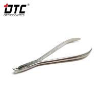China Longhandle Mini DTC Orthodontic Distal Ortho Light Wire Cutter Pliers 45 Degrees Standard for sale