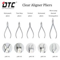 China Stainless Steel DTC Orthodontic Dental Micro ramp thermal forming Clear Aligner pliers for sale