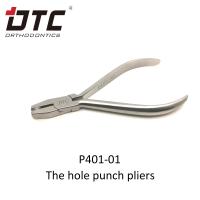 China Clear Aligner Orthodontic Treatment Class I Instrument Stainless Steel Hole Punch Pliers for sale