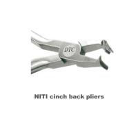 China Durable Metal Dental Orthodontic NITI Cinch Back Pliers with 3 Years Shelf Life for sale