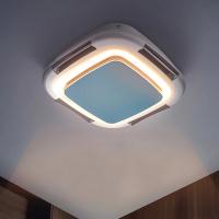 China Wholesale factory High End Bladeless Ceiling Fans , Modern Smart Ceiling Fan With Lights And Remote Control for sale
