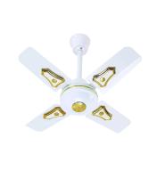 China Wholesale factory White 24 Inch 4 Blade Ceiling Fan With Light , Electric Ceiling Fan With Remote for sale