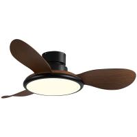 China Manufacturer 110V-240V Retro Ceiling Fan With Light , Modern Ceiling Fan With Remote Control for sale