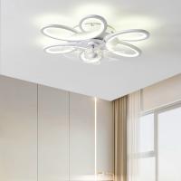 China wholesale  Modern Smart WiFi Remote Control Fan Light , LED Ceiling Music Speaker Fan Light for sale