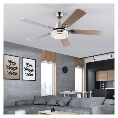 China Manufacturer Modern Home Ceiling Fans 52 Inch Ceiling Fan With Light And Remote Control for sale