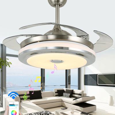 China wholesale   Vintage Home Ceiling Fans Customized Size Modern Flush Mount Ceiling Fan With Light for sale