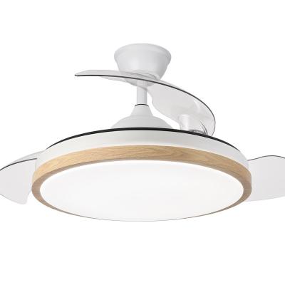 China wholesale   110V 220V Ceiling Fan Remote Control Modern 3 Blade Ceiling Fan With Light for sale