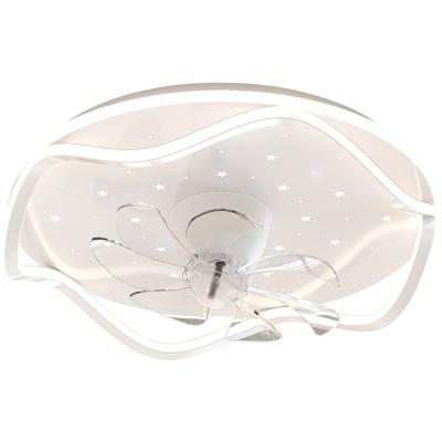China Wholesale Factoy 52 Flush Mount Bladeless Ceiling Fan With Light And Remote for sale