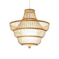 China Manufactory Bedroom Living Room Flush Mount LED Ceiling Fan / Rattan Ceiling Fan With Light for sale