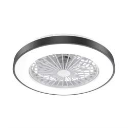 China Manufacturer Low Noise 20 Inch LED Chandelier Ceiling Fan With LED Light And Remote Control for sale