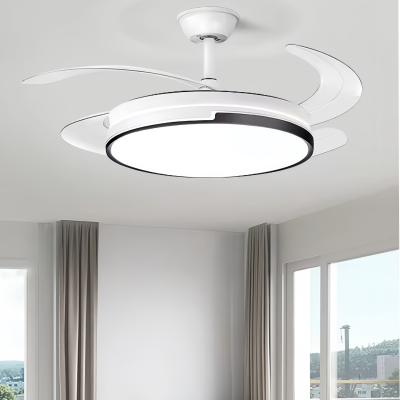 China Wholesale factory Remote Control LED Ceiling Fan Lights , Modern LED Invisible Ceiling Fan With Light for sale