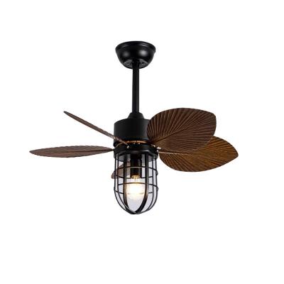 China Wholesale factory Custom Dining Room Ceiling Fans Remote Control ABS Retro Smart Home Ceiling Fan Light for sale