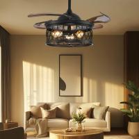 China wholesale   Energy Saving Ceiling Fan Remote Control Industrial Style Ceiling Fans For Home for sale