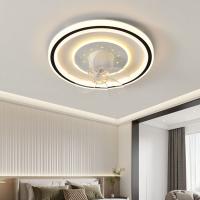 China wholesale   Modern Minimalist Ceiling Fan Light , Creative Lighting Ceiling Fans Remote Control for sale