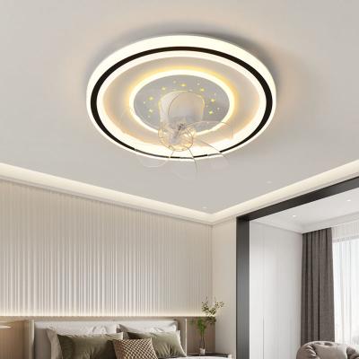 China wholesale   Modern Minimalist Ceiling Fan Light , Creative Lighting Ceiling Fans Remote Control for sale