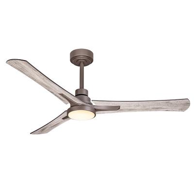 China Wholesale factory Custom Adjustable Light Ceiling Fan , 3 Reversible Blade Ceiling Fan With Light And Remote for sale