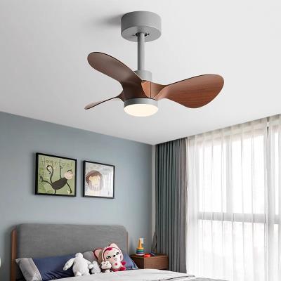 China Wholesale factory 20 Inch Small Ceiling Fan Light American Retro Silent Electric Fan Pendant Light for sale