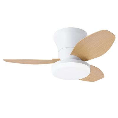 China Wholesale   35-inch Home Bedroom Living Room Ceiling Fan with Light Low Floor  Ceiling Fan for sale