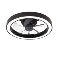China Factory 2025 New Lighting Japanese Standard Cross-Border Fan Light LED Ceiling Fan Integrated Bedroom Dining Room ABS Lamp for sale