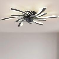China wholesale  Morden Light Luxury Living Room Ceiling Fan Lamp Bedroom Ceiling Fan Light High End Electric Fan Integrated Lamp for sale