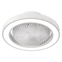 China Wholesale    XD1 48cm Small Modern Bladeless Ceiling Fan with Led Light Remote Control Flush Mount Living Room Bedroom Children Invisible for sale