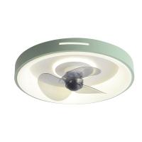 China Wholesale    Nordic Simple Smart LED Ceiling Fan Ultra-Thin Modern Design for Bedroom Dining Room Remote Control Iron for Home Use for sale