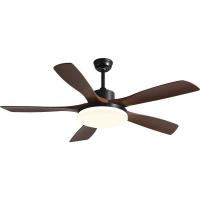 China Wholesale factory 56-Inch Country Style LED Ceiling Fan Light DC Remote Control Decorative for sale