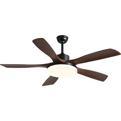 China Wholesale factory 56-Inch Country Style LED Ceiling Fan Light DC Remote Control Decorative for sale