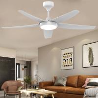 China wholesale, manufacturer, factory，batch    American LED Light Hanging Fan Lamp Simple Chandelier Living Room New Inverter Technology Modern Design Home Restaurant Plastic for sale