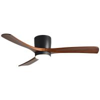 China wholesale, manufacturer, factory     Model 657 Modern Design Best Sell 3 Solid Wood Blades 42 52 Inches Ceiling Fan with Light for sale