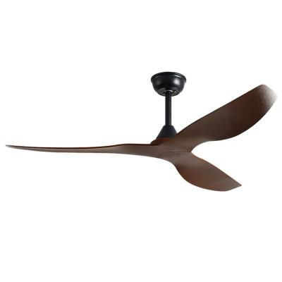 China Wholesale  52-Inch Modern Aesthetic Reversible Airflow Ceiling Fan 6-Speed Adjustable Inverter DC Motor Energy-Saving AC Remote-Controlled for sale