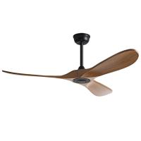China Wholesale   Stylish 52-Inch Large Ceiling Fan With 3 Durable ABS Blades Modern Simple Design Remote Control for sale