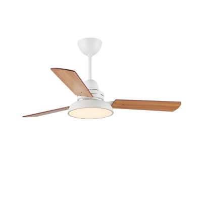 China Wholesale Factory 48'' Wood Blade Black White Green Grey Body Fan with Light for sale