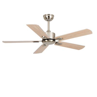 China Wholesale factory Low Noise Pure Copper Dc Motor Stainless Steel BLDC Modern Ceiling Fan With Remote Control for sale
