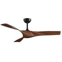 China Wholesale Factory Large Modern Retro Industrial Ceiling Fan for Dining Living Room Variable Frequency Mute Remote Control Non-Light LED Plastic for sale