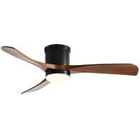 China Factory Elegant 46-Inch  Intelligent Remote-Controlled Ceiling Fan with Integrated Light for sale
