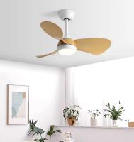 China Factory 38-Inch Modern LED Ceiling Fan with 3 Blades DC Motor Remote Control Switch Project Installation for Living Room Interiors for sale