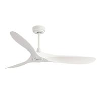China Factory White Luxury Ac Motors Contemporary Ceiling Fan and 3 Speed Remote for sale