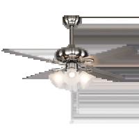 China wholesale   HFBH Model 291 48'' Metal Blade Chrome Nickel Color Classic US Design Fan Light for sale