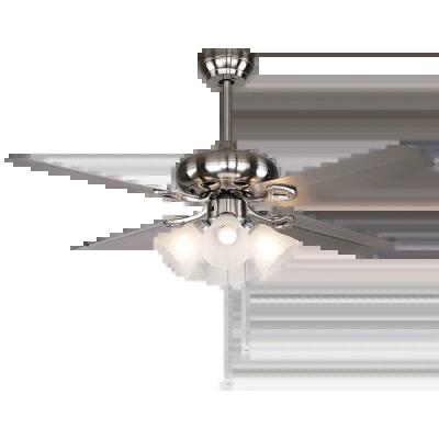 China wholesale   HFBH Model 291 48'' Metal Blade Chrome Nickel Color Classic US Design Fan Light for sale